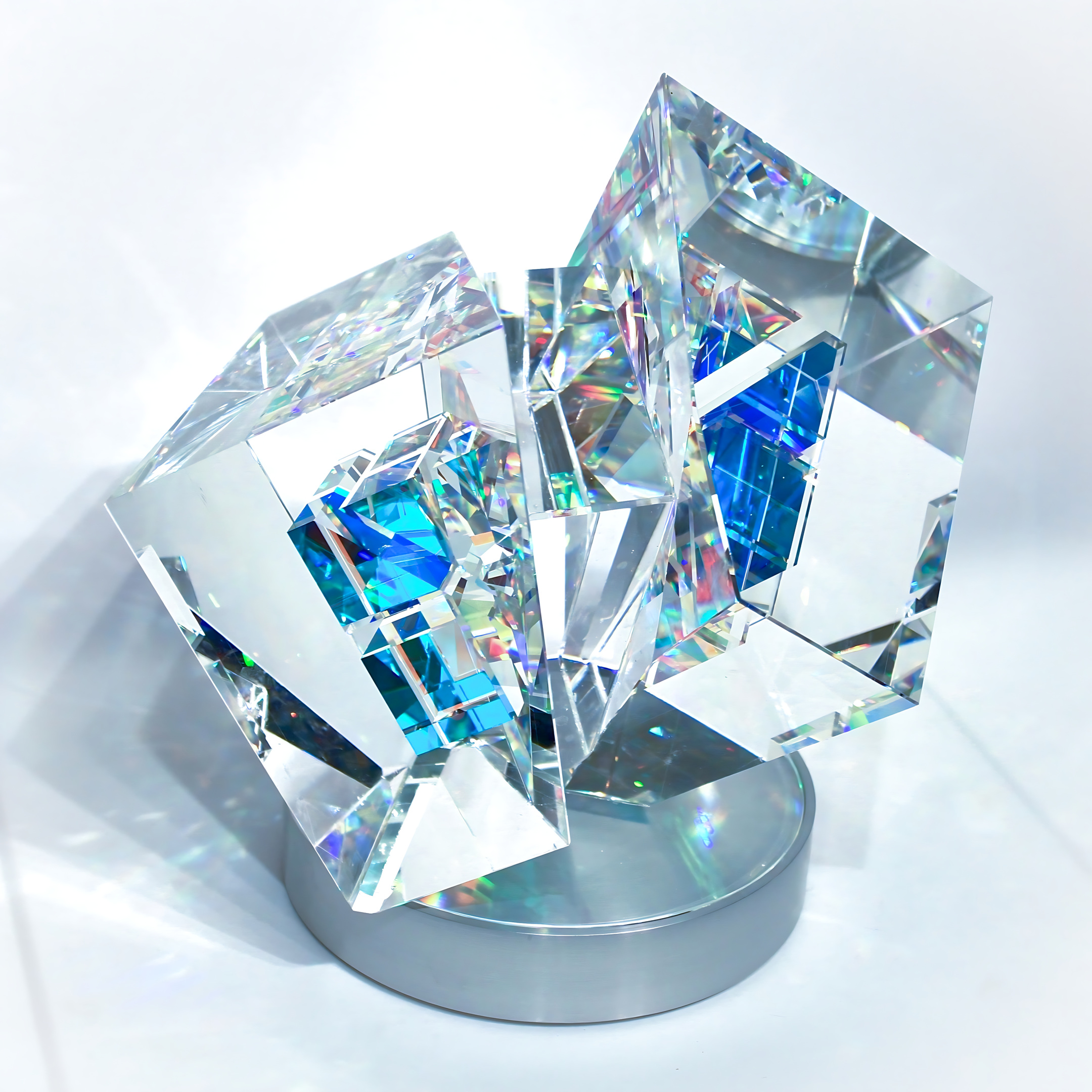 Celestial I Cube - Toland Sand · Glass Studio