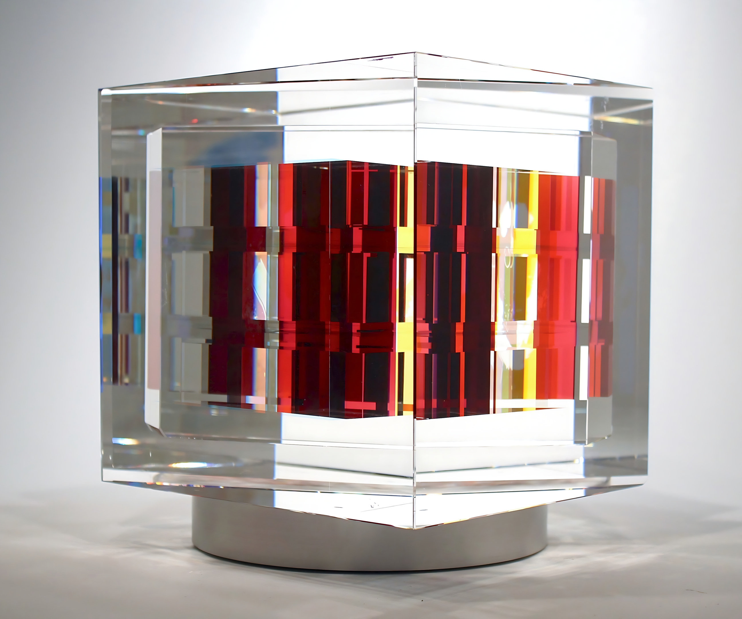 Plum Archit Cube - Toland Sand · Glass Studio