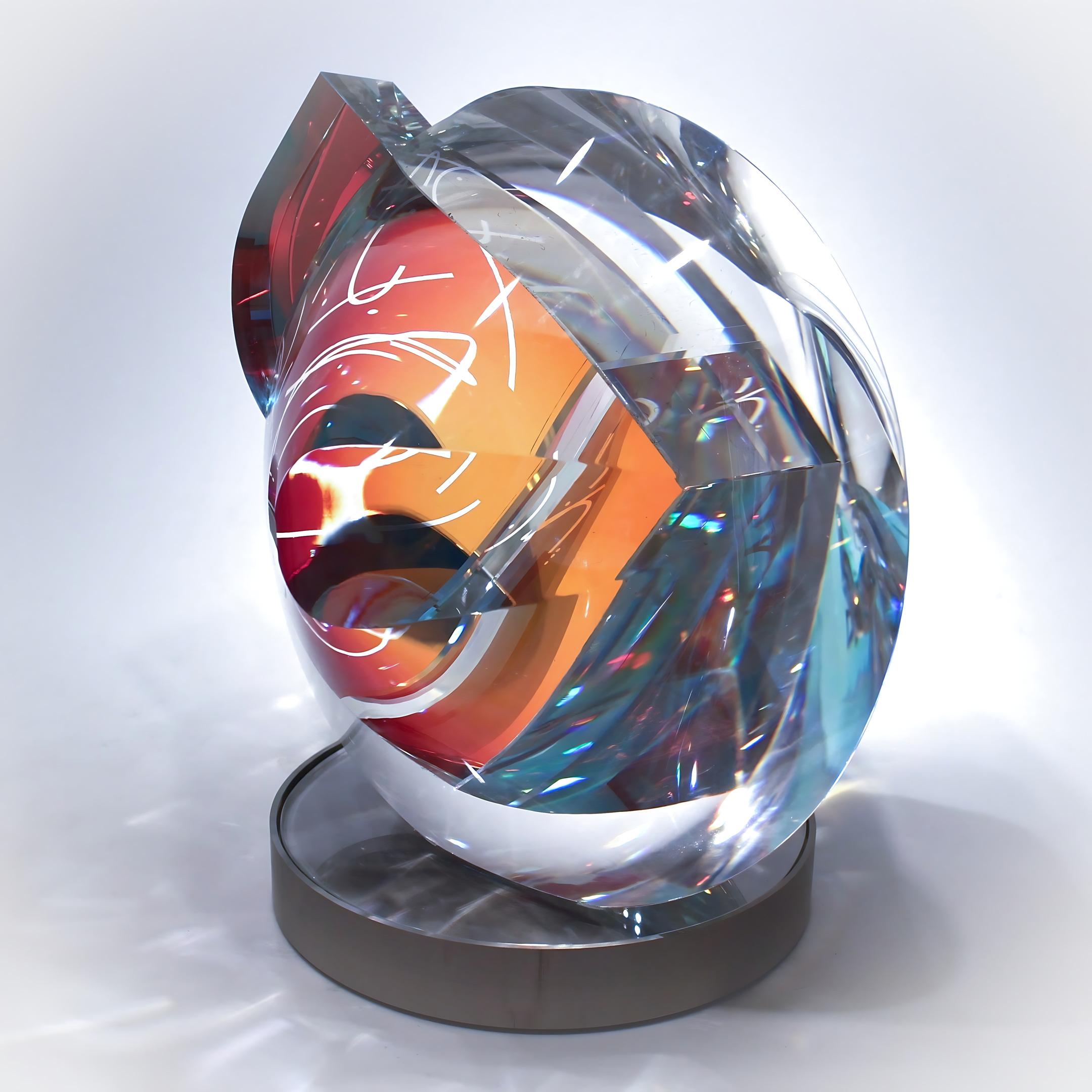 Red Cones - Toland Sand · Glass Studio