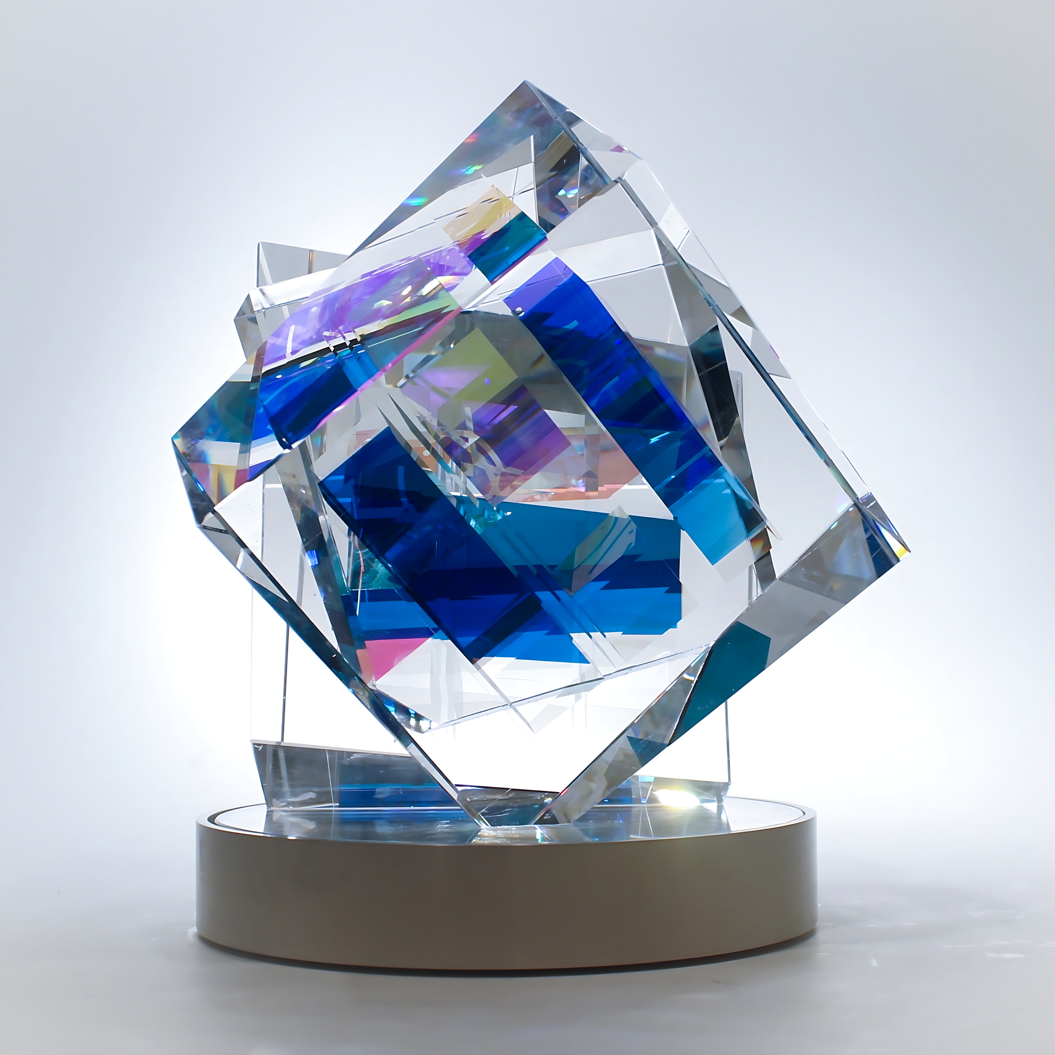 Rosenblau I Cube - Toland Sand · Glass Studio