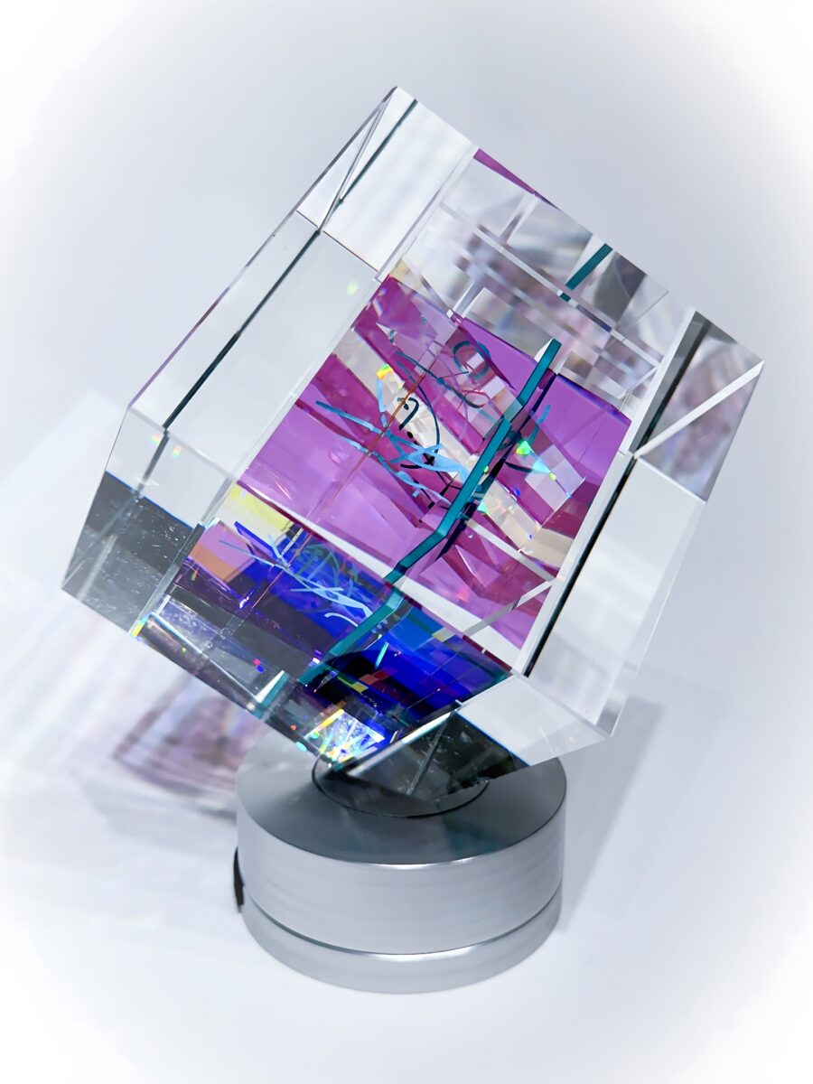 Light Cube #1 - Toland Sand · Glass Studio